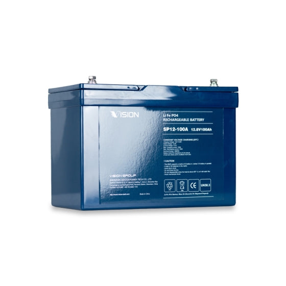 Vision 12V 100AH LFP Battery – Total Power Solutions